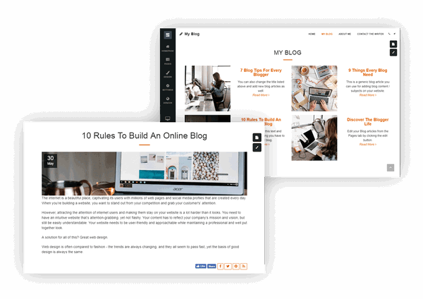 Create a Free Blog | How To Start a Blog - SITE123